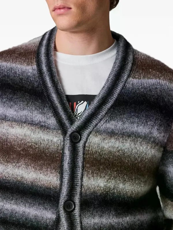 Paul Smith Striped V-neck Cardigan