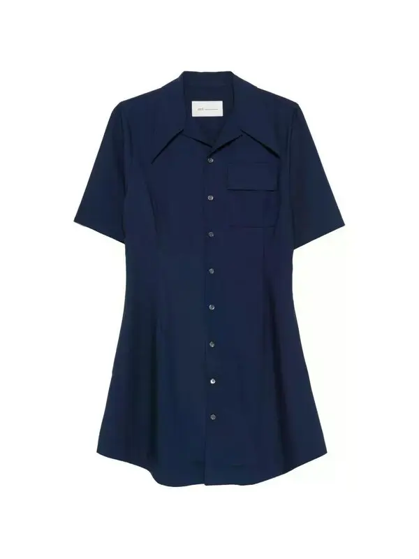AMI Paris A-line Pocket Dress