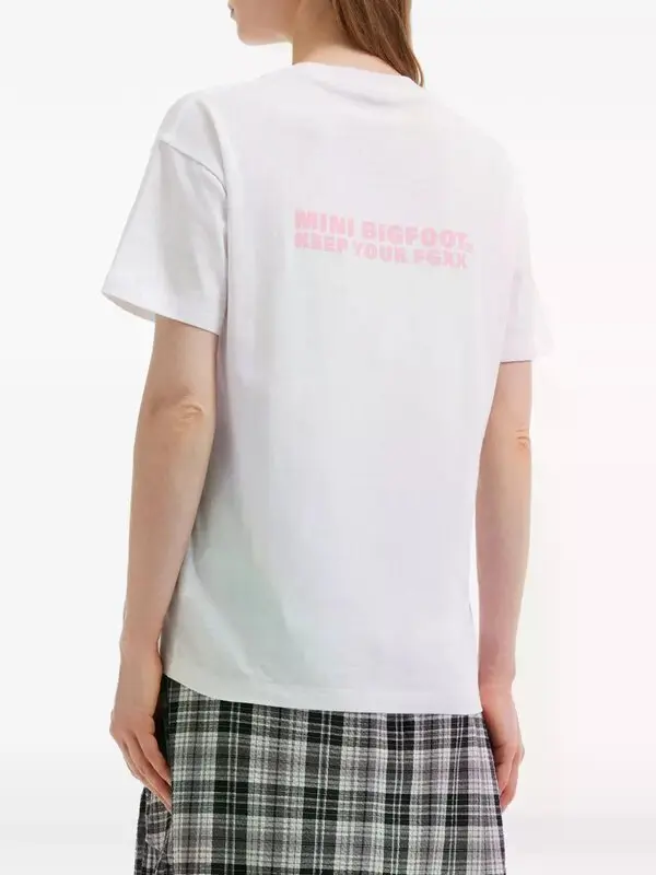 FINGERCROXX Graphic-print T-shirt - White