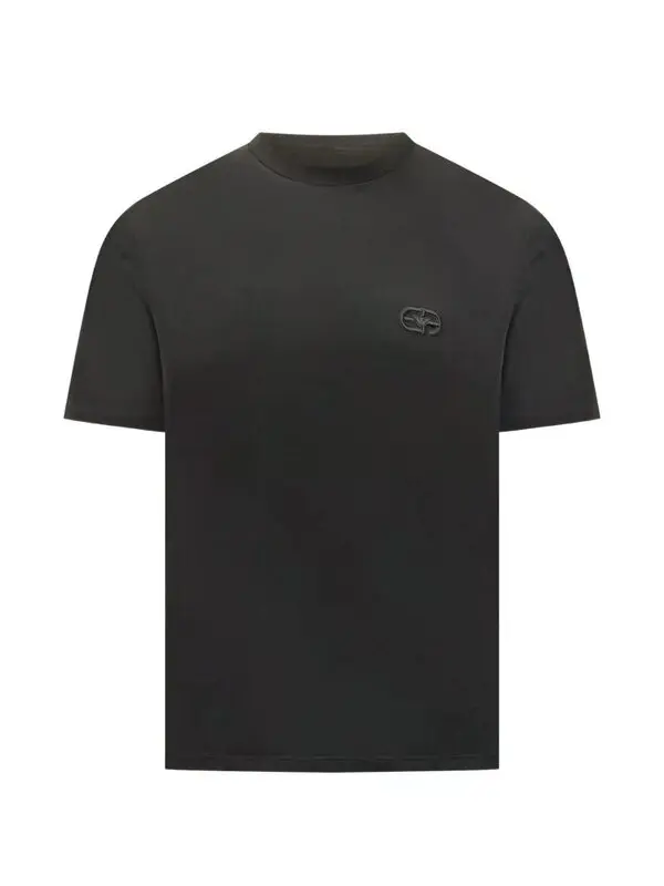 Emporio Armani Appliqué T-shirt - Black