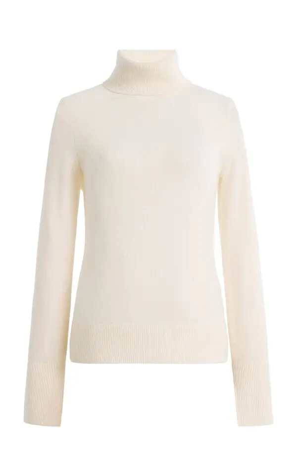 Simkhai Merino Wool Knit Turtleneck - Ivory