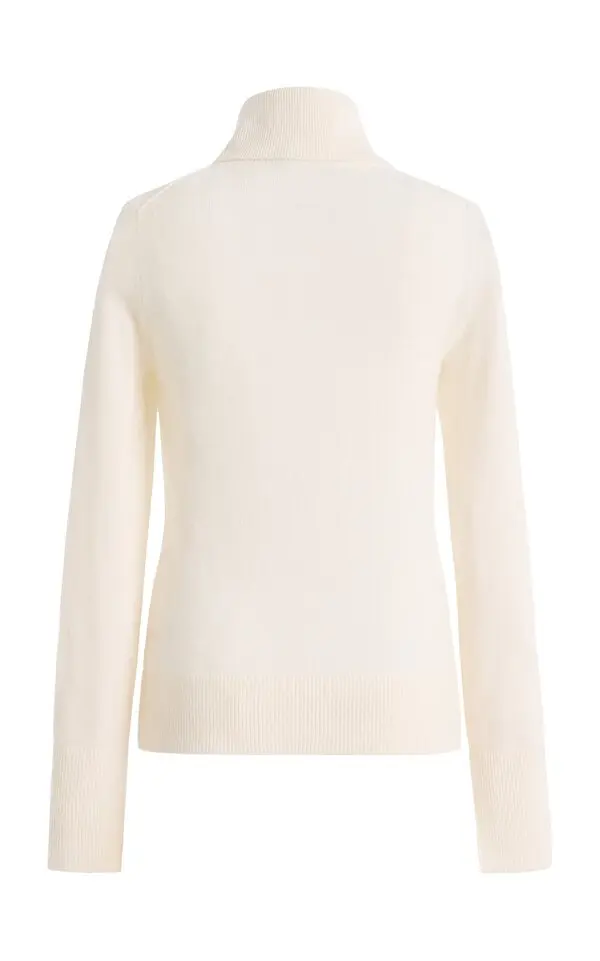 Simkhai Merino Wool Knit Turtleneck - Ivory