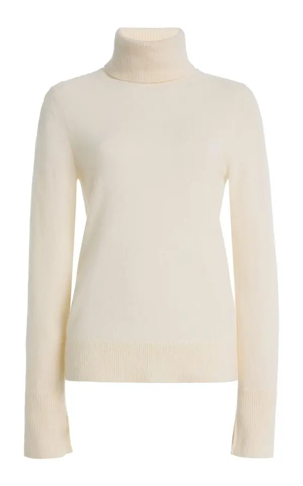 Simkhai Merino Wool Knit Turtleneck - Ivory