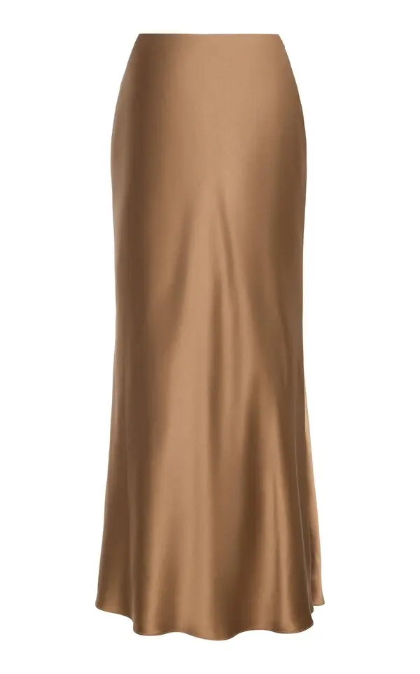 Simkhai Nella Satin Maxi Skirt