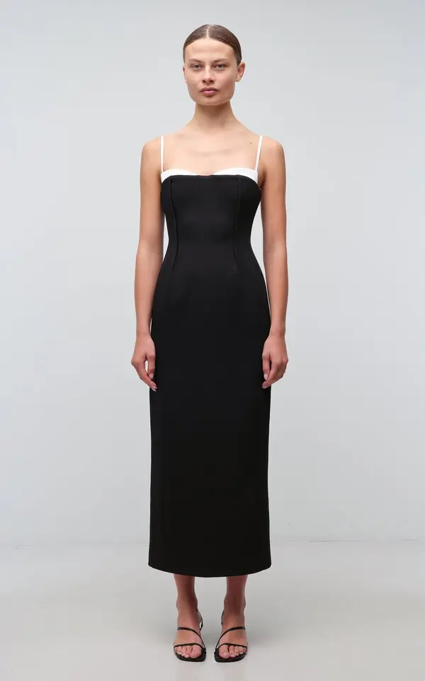 Simkhai Kristen Layered Midi Dress