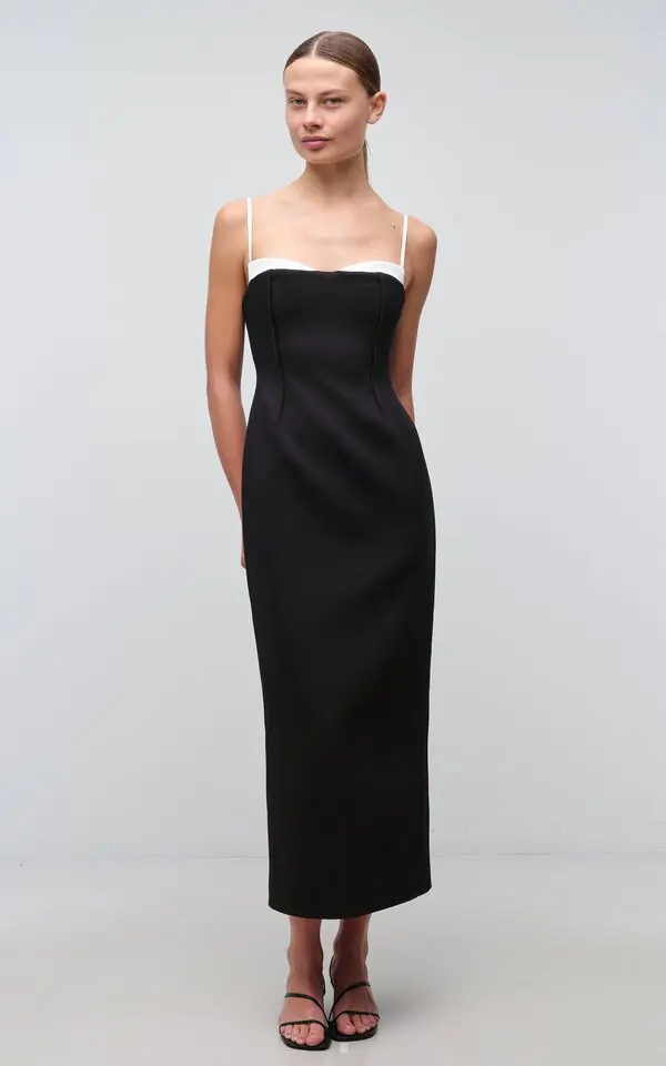 Simkhai Kristen Layered Midi Dress