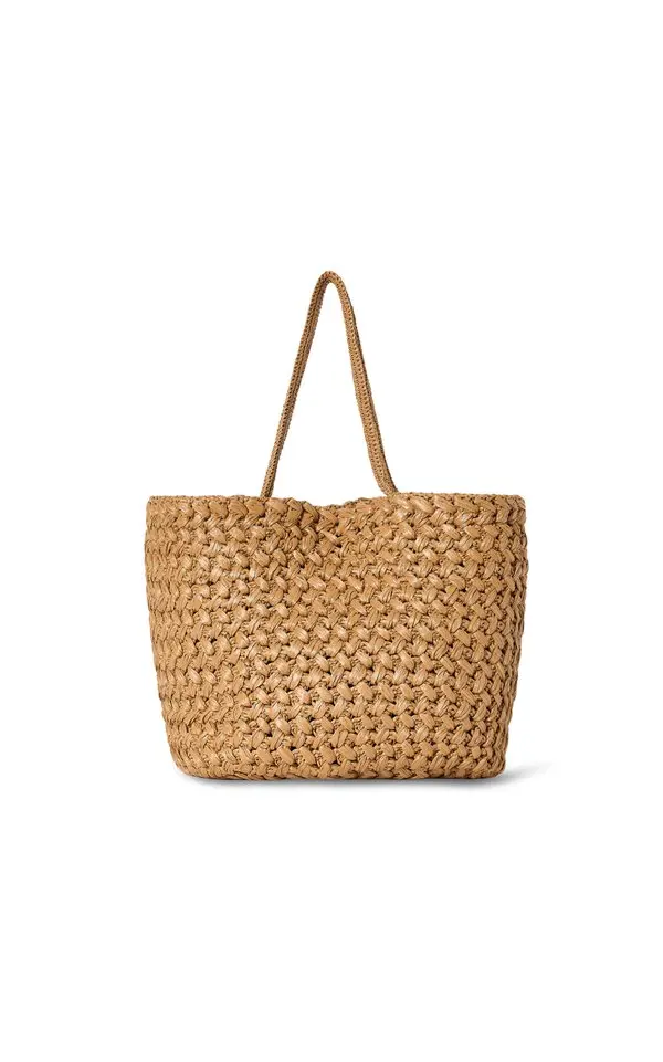 THE ROW Large Estelle Two Raffia Bag