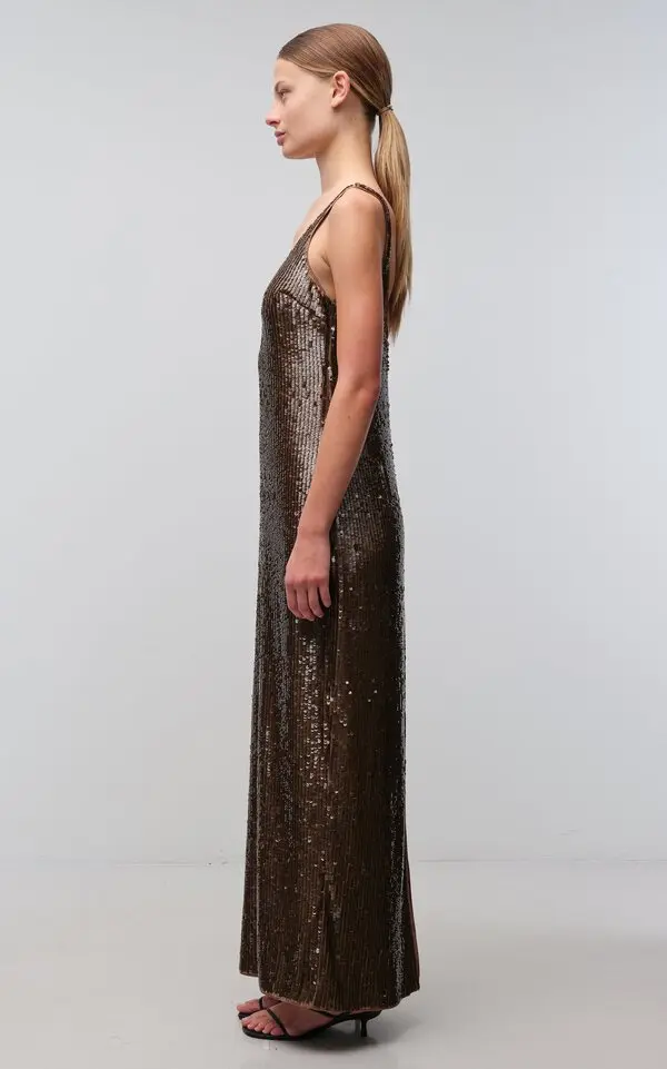Simkhai Bex Sequined Maxi Dress