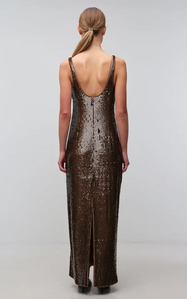 Simkhai Bex Sequined Maxi Dress