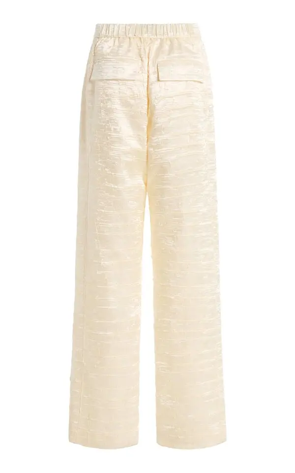 Simkhai Jette High-rise Straight-leg Pants