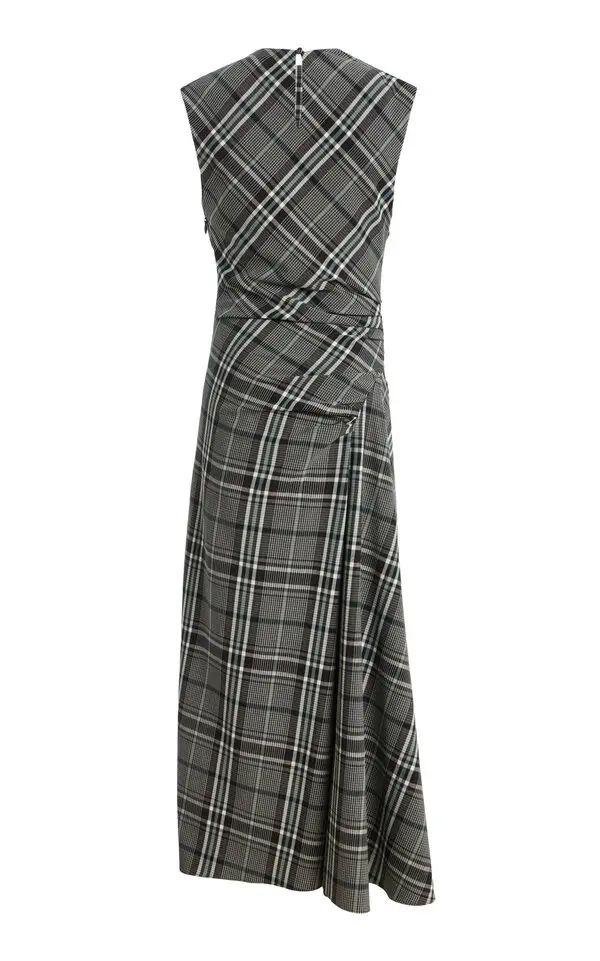 Simkhai Burke Draped Midi Skirt