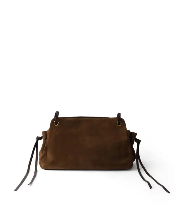 Prada Large Suede Tote
