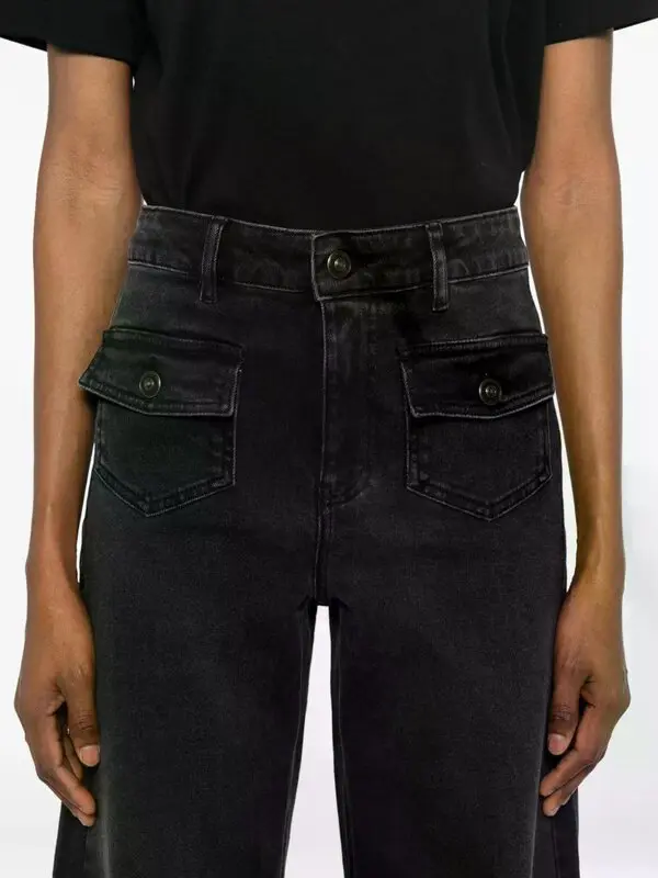 MAISON123 Flared Jeans With Pockets