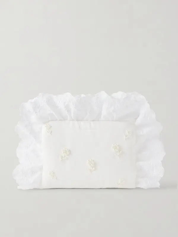 Simone Rocha Pillowcase Twill Clutch