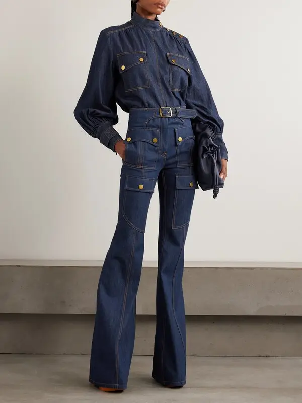 Zimmermann Denim Blouse