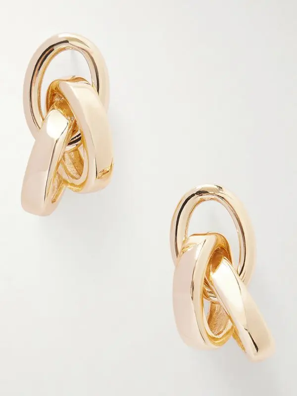 ROXANNE ASSOULIN Triple Link -tone Earrings - Gold