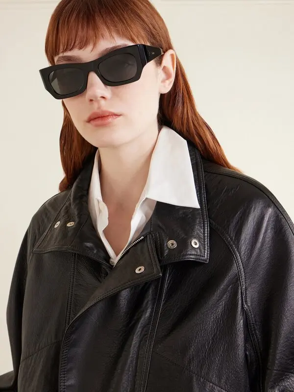 Celine Square-frame Acetate Sunglasses - Black