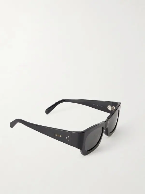 Celine Square-frame Acetate Sunglasses - Black