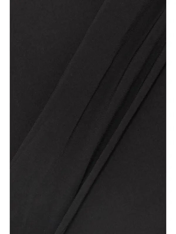 Norma Kamali Stretch-jersey Turtleneck Bodysuit - Black