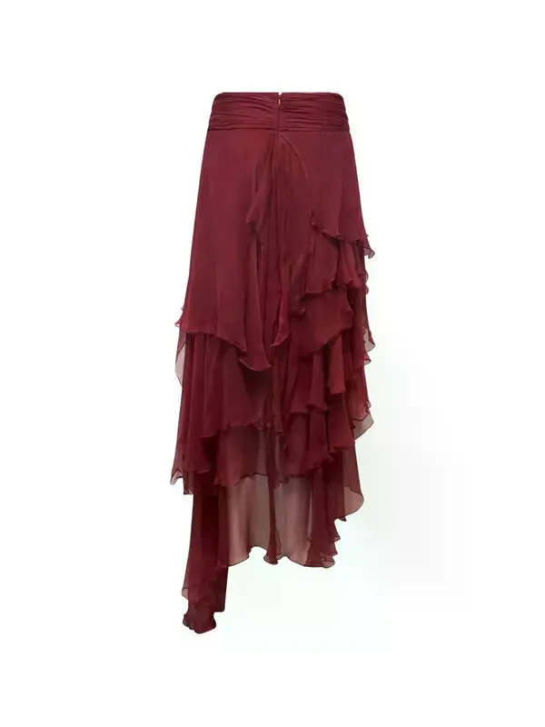 STOLEN STORES Layered Asymmetric Hem Skirt