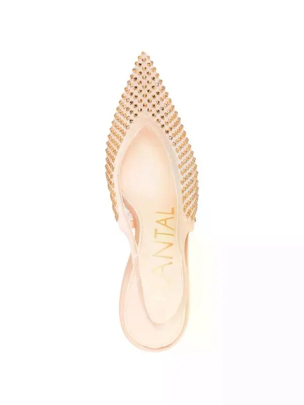 CHANTAL Studded Slingback Court Shoes