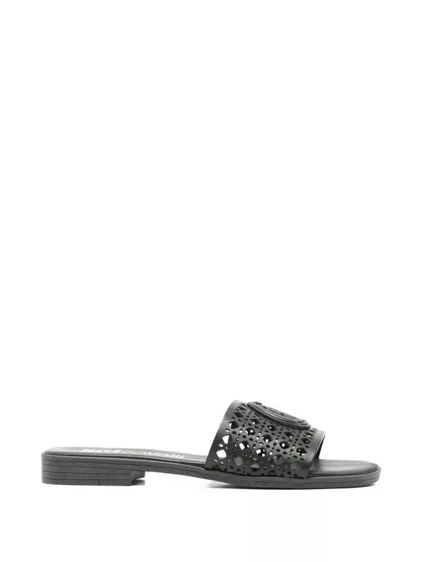 Just Cavalli Cutout Detail Sandals