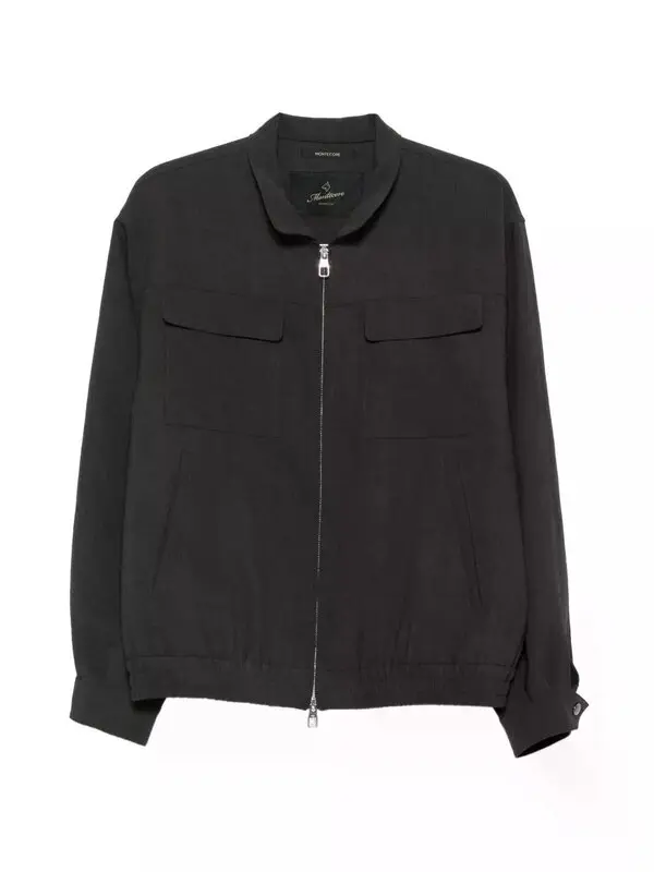 MONTECORE Patch Pocket Zip Jacket - Grey