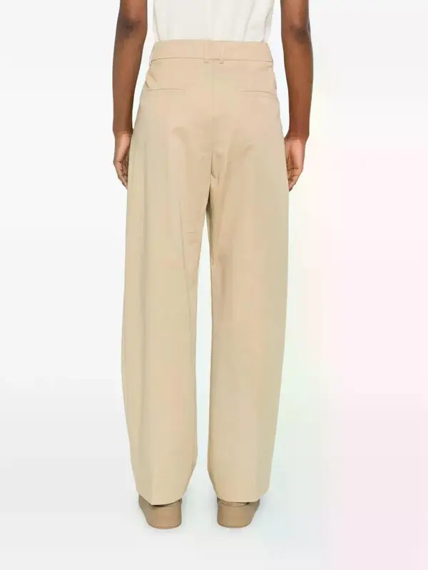 Moncler Pleated Straight-leg Trousers