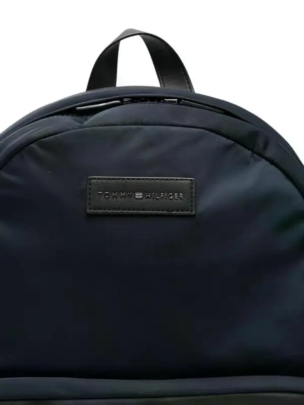 Tommy Hilfiger Logo-patch Backpack - Blue