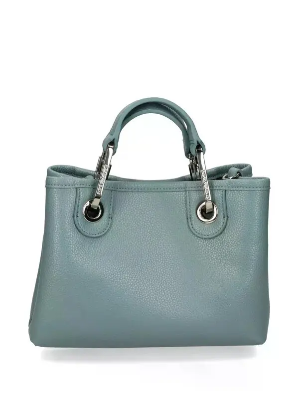 Emporio Armani Mini Myea Top-handle Tote Bag - Blue