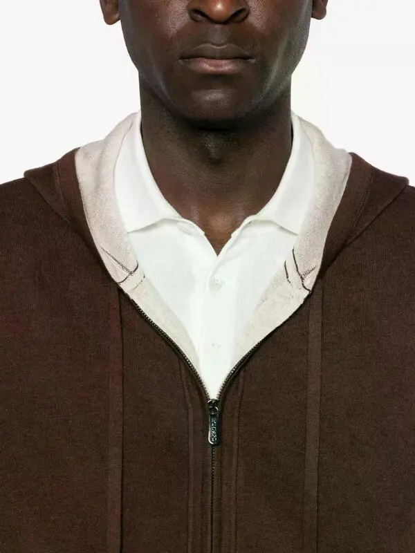 Eric Bompard Zip-up Hoodie