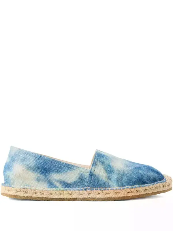Ralph Lauren Tie-dye Raffia Espadrilles