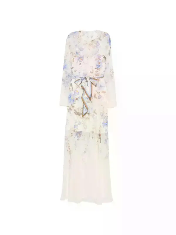 Zimmermann Luna Floral Print Maxi Dress