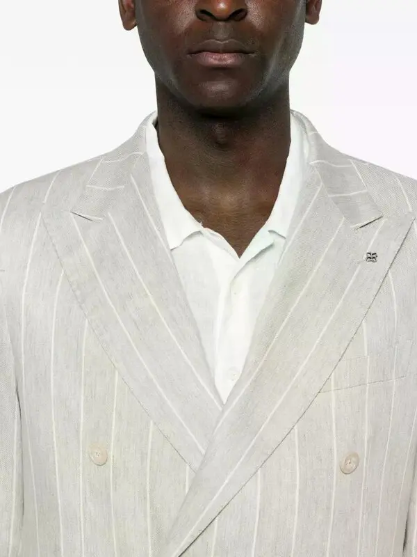 Tagliatore Double-breasted Striped Suit
