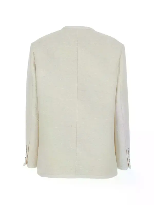 DUNST Collarless Tweed Jacket