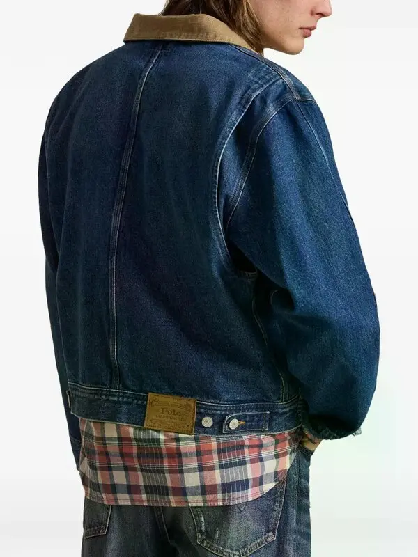Polo Ralph Lauren Corduroy Collar Denim Trucker Jacket