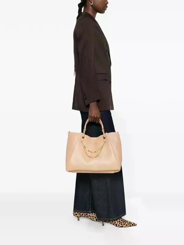 BRACCIALINI Amy Chain Tote Bag - Neutrals