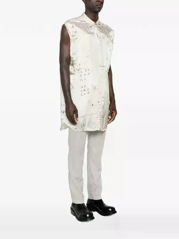 Rick Owens Sleeveless Outer Shirt