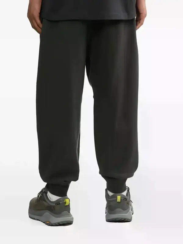 FINGERCROXX Embroidered Trousers - Grey