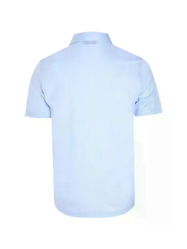 GRAN SASSO Buttoned Short-sleeve Polo Shirt