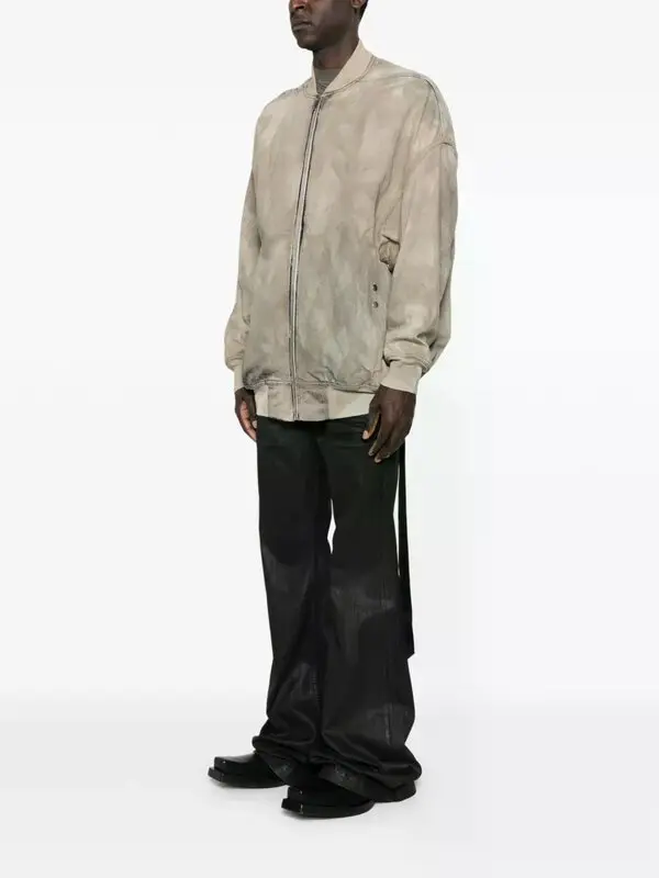 Rick Owens Jumbo Flight Bomber Jacket - Grey