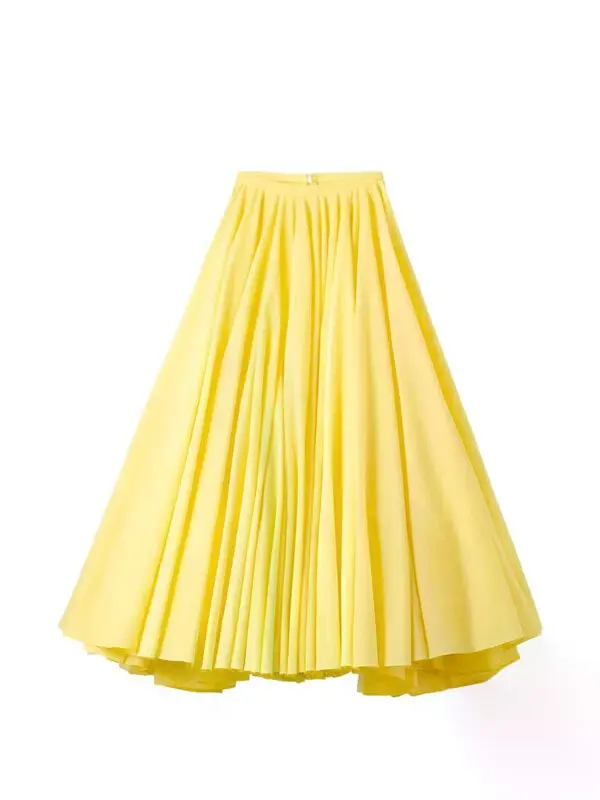 Jacquemus Paysan Midi Skirt - Yellow