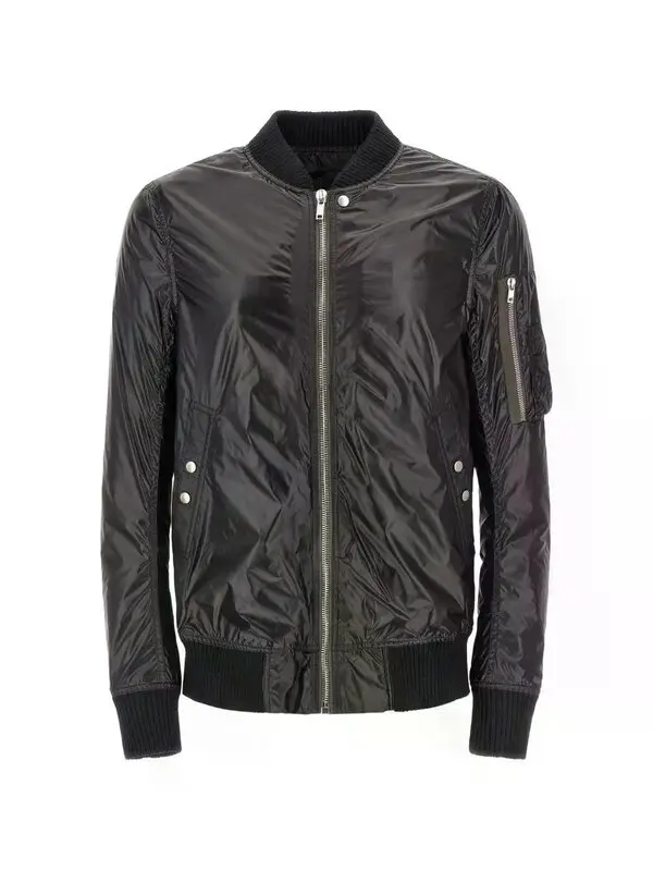 Rick Owens Classic Flight Bomber Jacket - Black