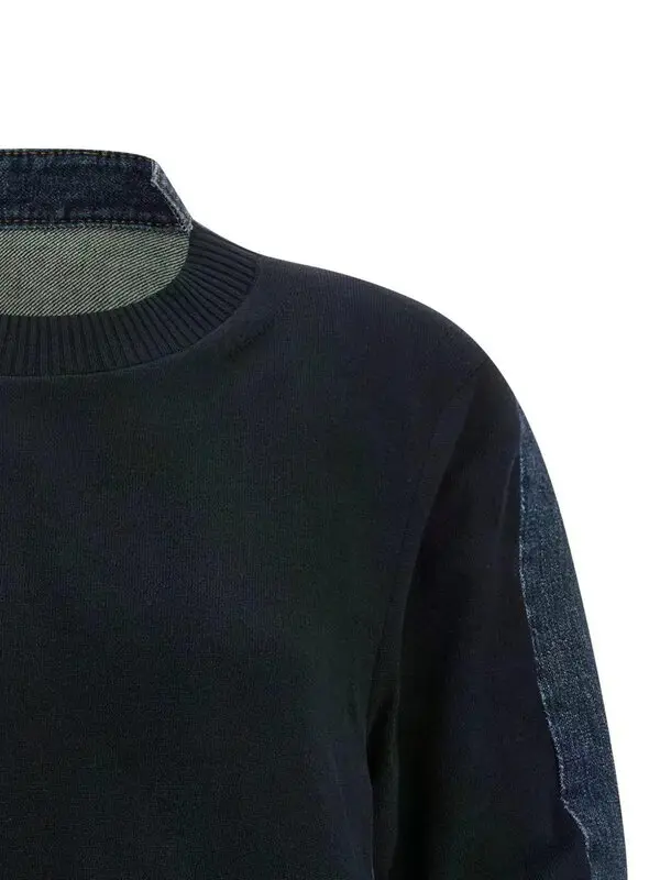Sacai Shirt-style Top With Contrast Panelling