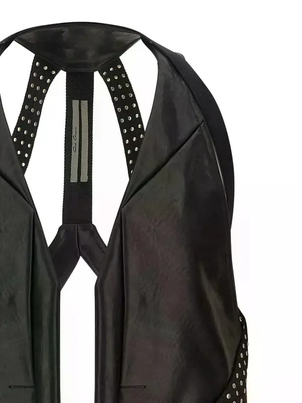 Rick Owens Temple Leather Vest