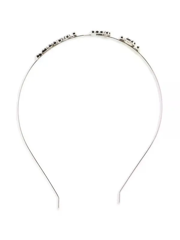 Red Valentino Rhinestone Headband