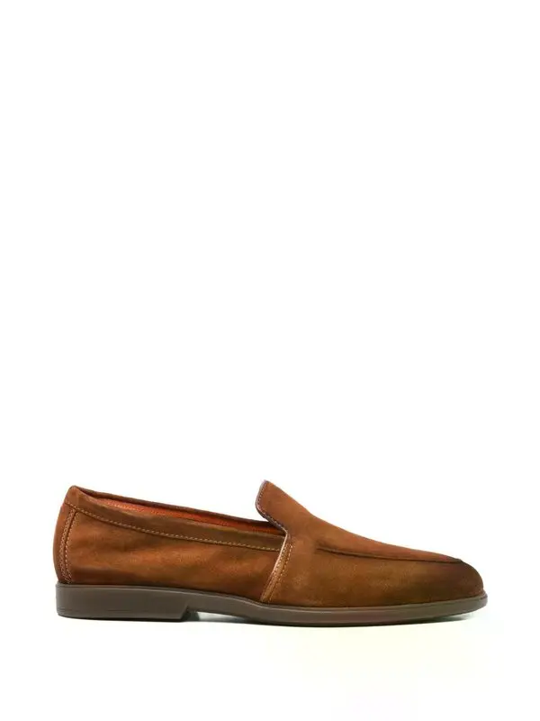Santoni Slip-on Loafers - Brown