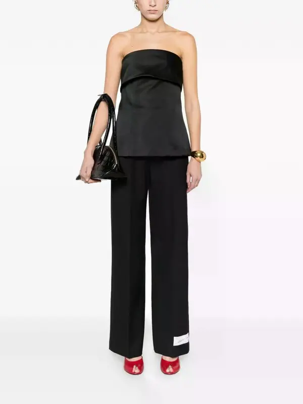 Erika Cavallini Strapless Blouse