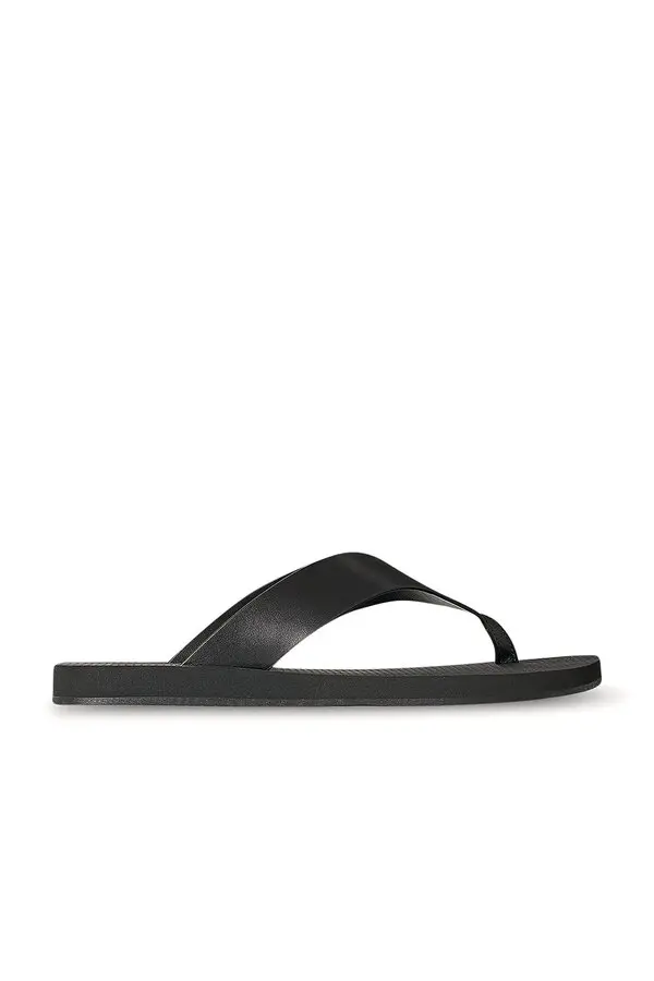THE ROW Dune Classic Ginza Sandal - Black