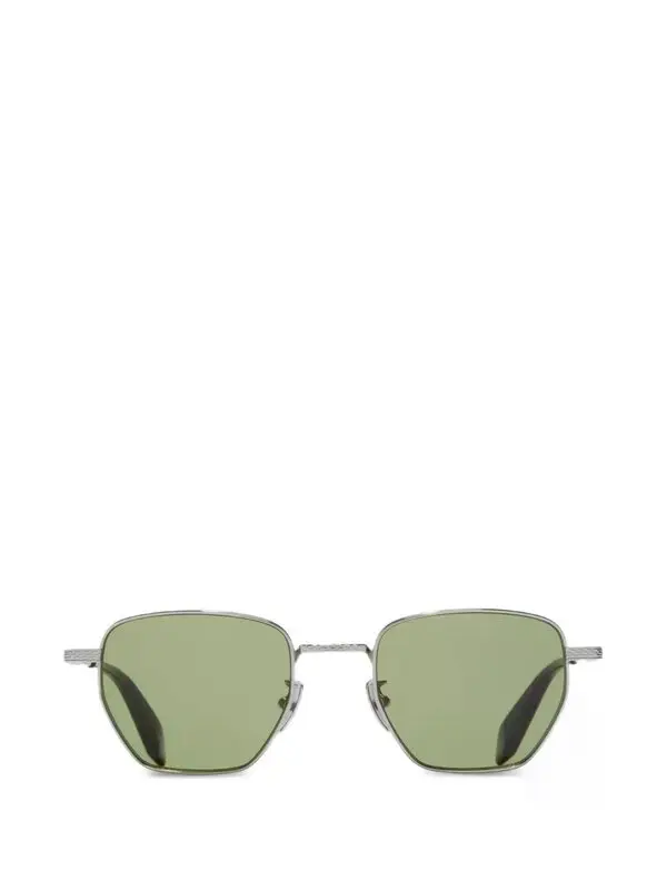 CUTLER & GROSS Geometric-frame Sunglasses - Silver